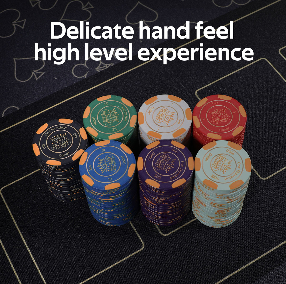 Gutshot Premium Poker Chips Sets (300 Chips & 500 Chips) – Gutshot Gaming